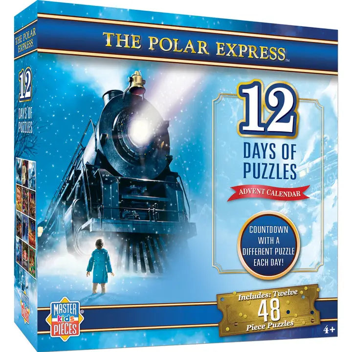 The Polar Express 12 Days of Puzzles – South & Pine and Blue Apple Books
