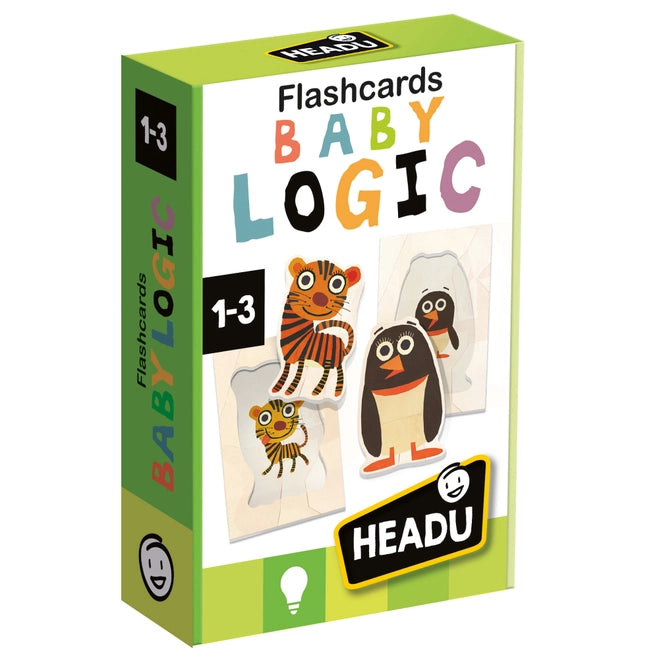 Baby Logic Flash Cards Montessori - Educational Toddler Toy – South & Pine